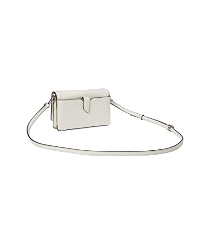 Michael Kors Jet Set Charm Small Phone Crossbody Optic White One Size