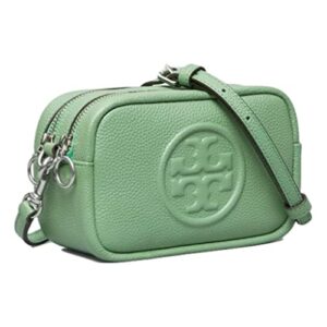 tory burch perry bombé mini bag, patina/rolled nickel