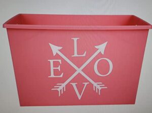 valentine’s day rectangle box (pink)