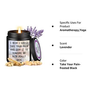 Get Well Soon Gifts for Women, Feel Better Gifts for Women, After Surgery Gifts, Inspirational Candles, Grieving, Condolence, Miscarriage, Divorce, Cancer, Surgery Recovery Gifts for Women Men