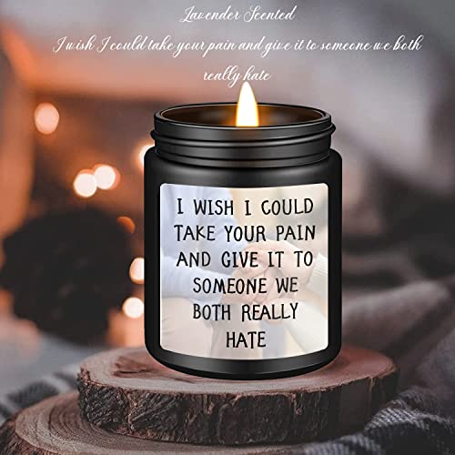 Get Well Soon Gifts for Women, Feel Better Gifts for Women, After Surgery Gifts, Inspirational Candles, Grieving, Condolence, Miscarriage, Divorce, Cancer, Surgery Recovery Gifts for Women Men