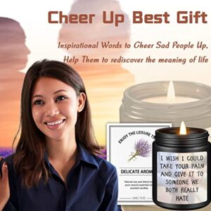 Get Well Soon Gifts for Women, Feel Better Gifts for Women, After Surgery Gifts, Inspirational Candles, Grieving, Condolence, Miscarriage, Divorce, Cancer, Surgery Recovery Gifts for Women Men