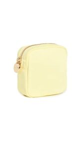 stoney clover lane women’s classic mini pouch, banana, yellow, one size