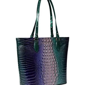 BRAHMIN Ombre Melbourne Ellen Tote Enchant One Size