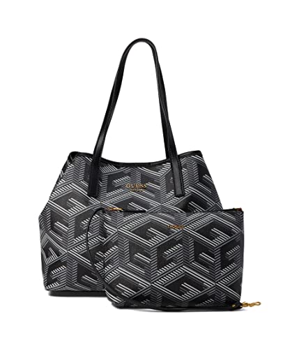 GUESS Vikky Tote Black Logo One Size