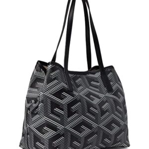 GUESS Vikky Tote Black Logo One Size