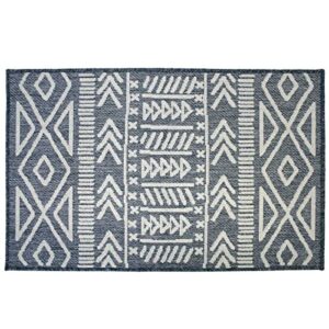 pilgrim home and hearth fireplace hearth rug, 46″ x 28″, beautiful