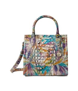 brahmin melbourne small caroline satchel flourish one size