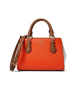 michael kors marilyn small crossbody optic orange multi one size