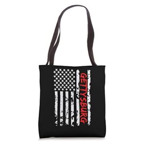 gettysburg pa tote bag