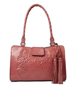 patricia nash rienzo satchel old rose one size