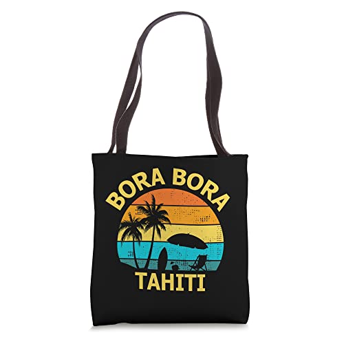 Travel Bora Bora Tahiti Vacation Souvenir Tote Bag