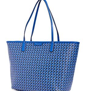 Tory Burch Women's Ever-Ready Tote, Mediterranean Blue, One Size