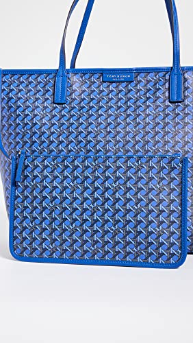 Tory Burch Women's Ever-Ready Tote, Mediterranean Blue, One Size