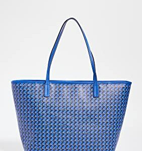 Tory Burch Women's Ever-Ready Tote, Mediterranean Blue, One Size