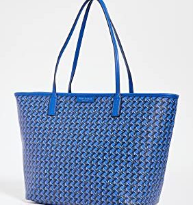 Tory Burch Women's Ever-Ready Tote, Mediterranean Blue, One Size