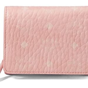 MCM Aren Vi Small Wallet Mini Blossom Pink Visetos One Size