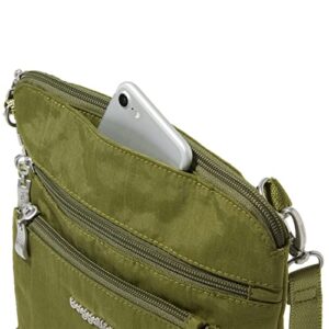 Baggallini Womens Modern Pocket Crossbody, Fatigue