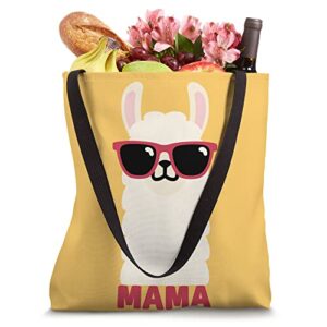 Funny Mama Llama Drama Mama Llama Momma Tees Tote Bag