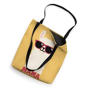 Funny Mama Llama Drama Mama Llama Momma Tees Tote Bag