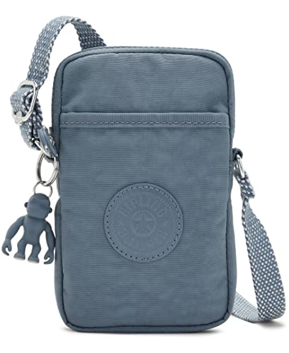 Kipling Women's Tally Minibag, Lightweight Crossbody Mini, Nylon Phone Bag, Brush Blue