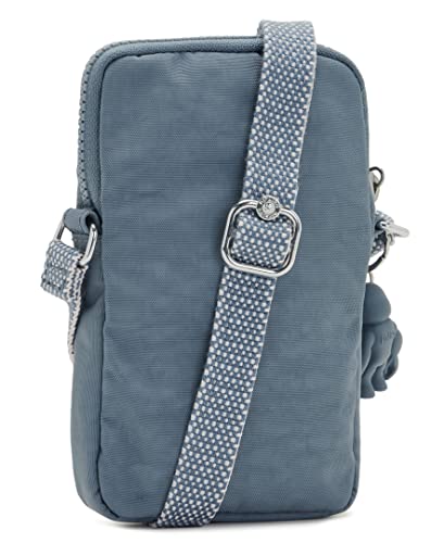 Kipling Women's Tally Minibag, Lightweight Crossbody Mini, Nylon Phone Bag, Brush Blue