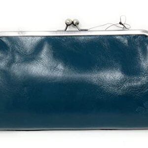 Patricia Nash Tooled Leather Potenaz Frame Clutch, Blue Coral