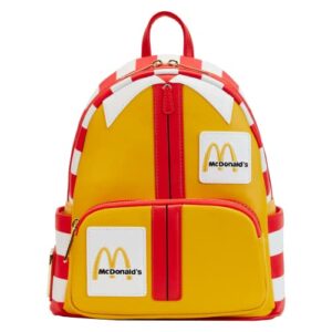 loungefly mcdonalds ronald mcdonald double strap shoulder bag