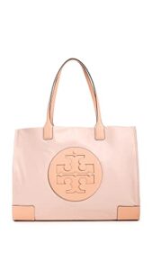 tory burch women’s ella tote, rose dawn, pink, one size