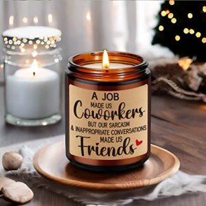 Fairy's Gift Coworker Candle - Funny Coworker Gifts for Friends - Coworker Gifts for Women, Men, Colleague, Work Bestie - Friendship, Going Away, Leaving, Birthday Gifts for Co-Worker, Best Friend