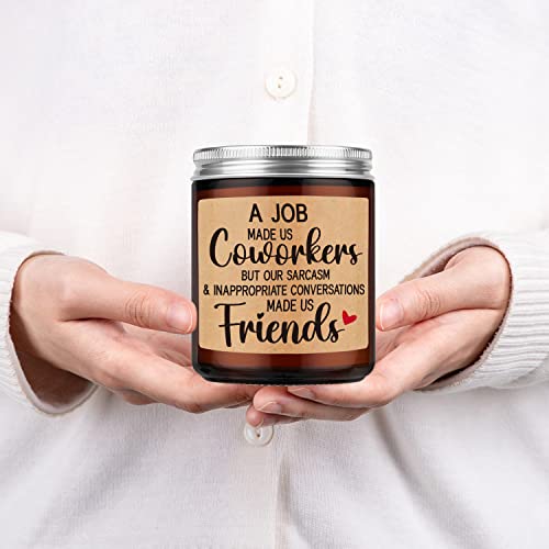 Fairy's Gift Coworker Candle - Funny Coworker Gifts for Friends - Coworker Gifts for Women, Men, Colleague, Work Bestie - Friendship, Going Away, Leaving, Birthday Gifts for Co-Worker, Best Friend