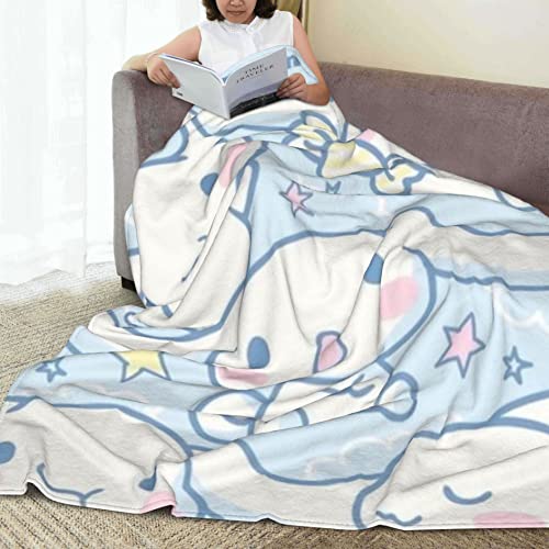 Blanket Soft Cozy Flannel Lightweight and Comfortable Bedroom Living Room Sofa Throw Blankets for Adults Kids,50"x40"