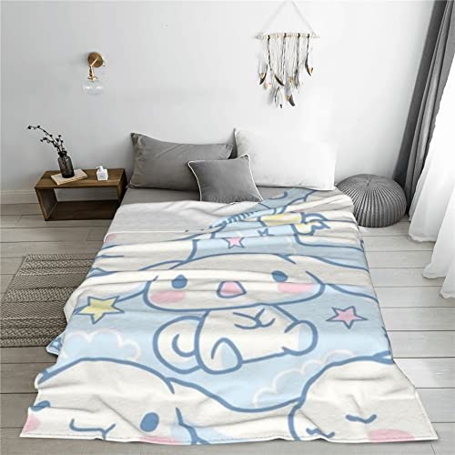 Blanket Soft Cozy Flannel Lightweight and Comfortable Bedroom Living Room Sofa Throw Blankets for Adults Kids,50"x40"