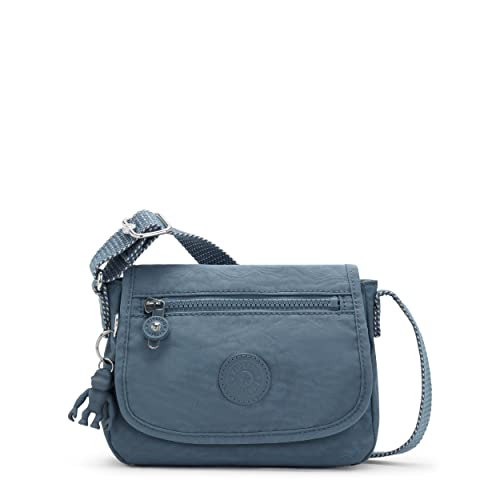 Kipling Women's Sabian U Minibag, Lightweight Mini, Crossbody Bag, Brush Blue