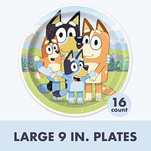 Unique Bluey Birthday Party Supplies | Serves 16 | Bluey Party Supplies | Bluey Birthday Decorations | Bluey Party Decorations | Bluey Plates and Napkins