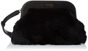 guess tesoro crossbody clutch black one size