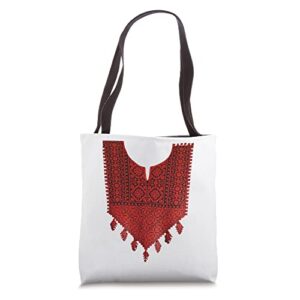 palestinian thobe tote bag