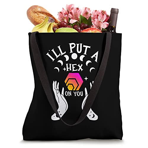 I'll Put A Hex On You Crypto Cryptocurrency Coin Stake Tote Bag