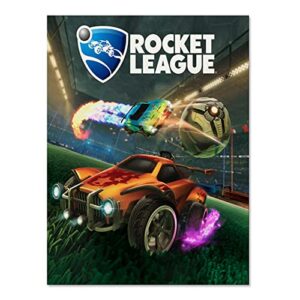 rocket merch league canvas poster unframed wall art print for home, office, dorm decoration 12 x 18 inch