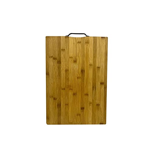 MMOOCO Chopping Board, Oversized Bamboo Cutting Board - Wood Board for Kitchen，with Handle, Double-Sided Available -60 * 45 * 1.8cm