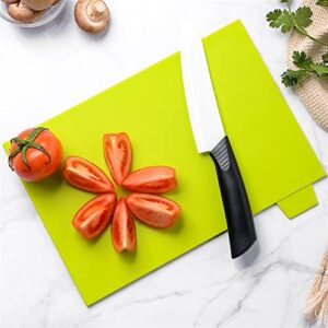 MMOOCO Chopping Board, Plastic Cutting Board Foods Classification Boards Outdoors Camping Vegetable Fruits Meats Bread Chopping Blocks Charcuterie