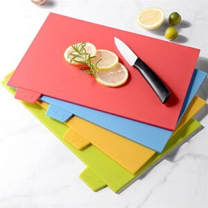 MMOOCO Chopping Board, Plastic Cutting Board Foods Classification Boards Outdoors Camping Vegetable Fruits Meats Bread Chopping Blocks Charcuterie