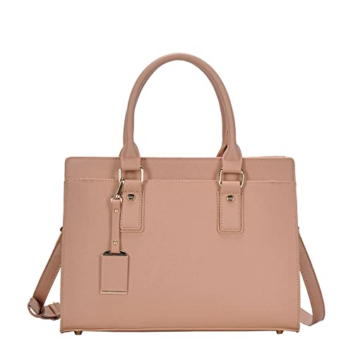 MMS Brands Miztique Women's The Taylor Satchel - Nude