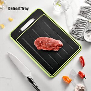 MMOOCO Chopping Board, Double-Sided Chopping Board Kitchen Grinding Chopping Board