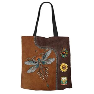 Hippie Soul Tote Bag Vintage Hippie Soul Tote Bag Dragonfly Lovers Gift The Heart Of A Hippie