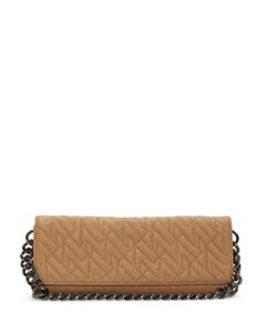 vince camuto kokel clutch, sandstone