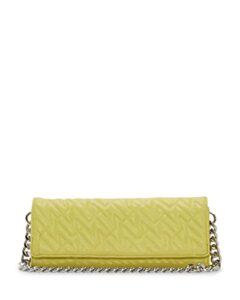 vince camuto kokel clutch, lemon mustard