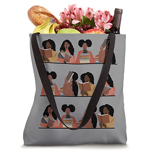 Pretty and Educated Black Women Read African American BHM Tote Bag