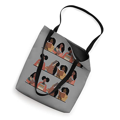 Pretty and Educated Black Women Read African American BHM Tote Bag