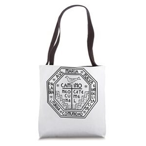 neocatechumenal way logo tote bag